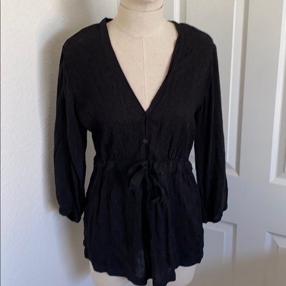 Johnny Was | Tops | Johnny Was Tie Front Tunic | Poshmark